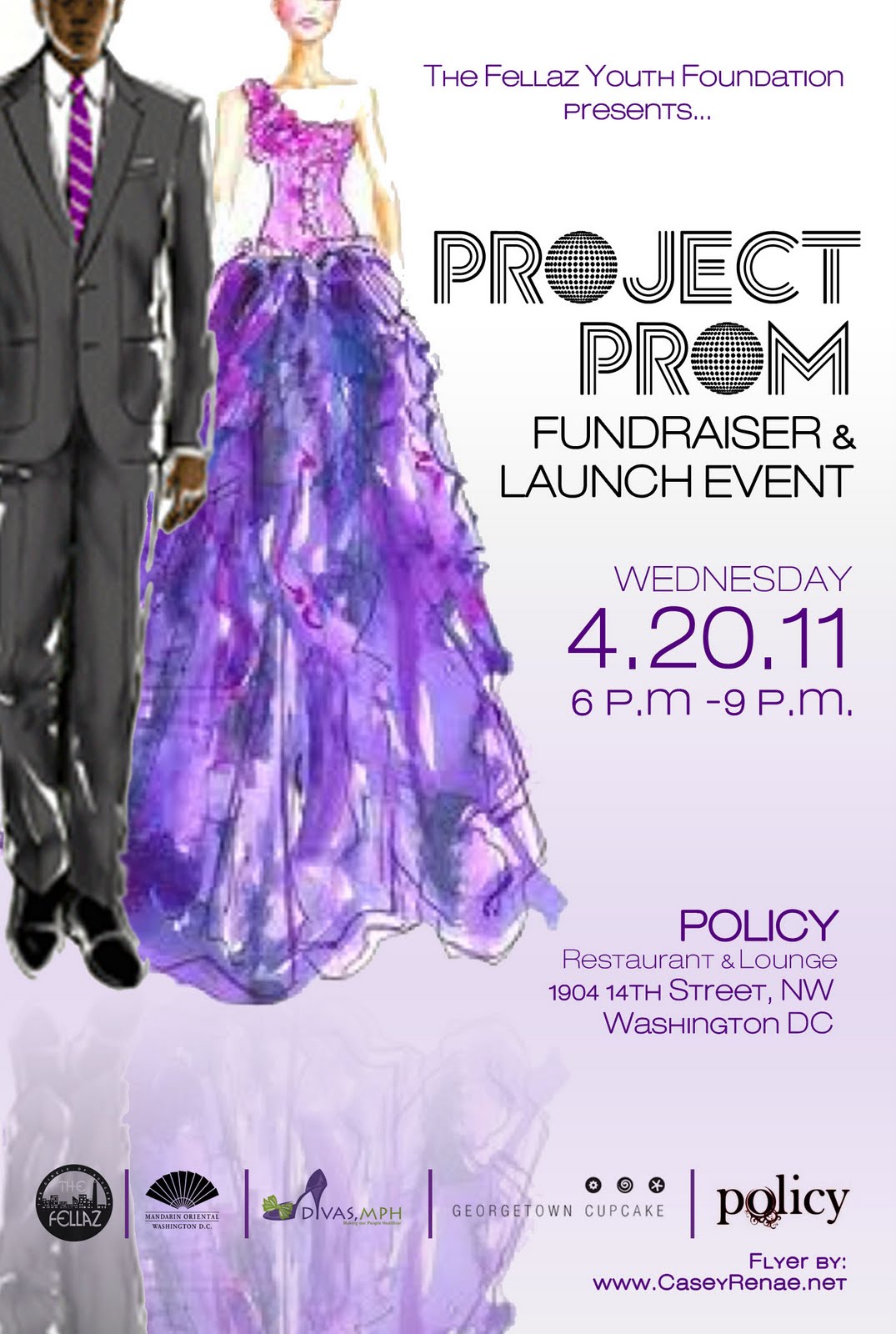 Designers Complex: The Fellaz: Prom Project Flyer