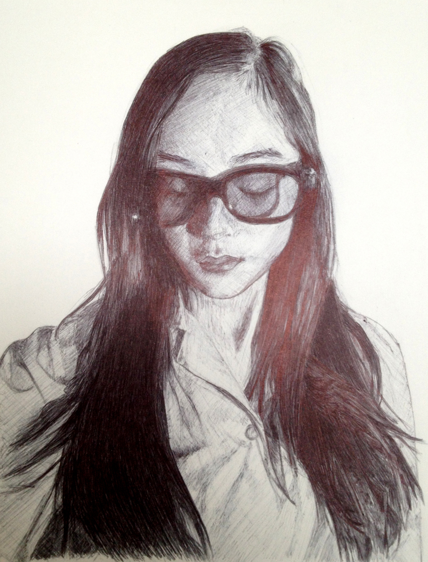 Henrietta Barnett School Art Department: Year 10 Biro 'In Disguise ...