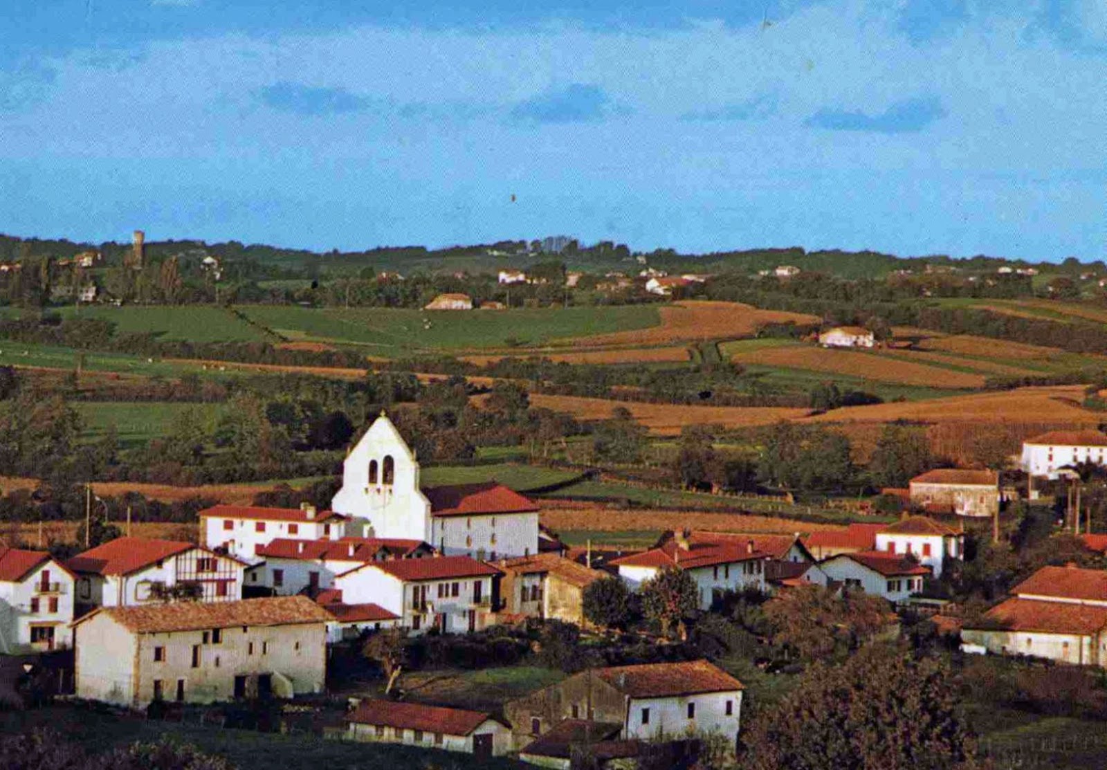 Le village d'Ahetze