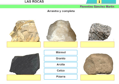 3º Y 4º DE PRIMARIA: LAS ROCAS