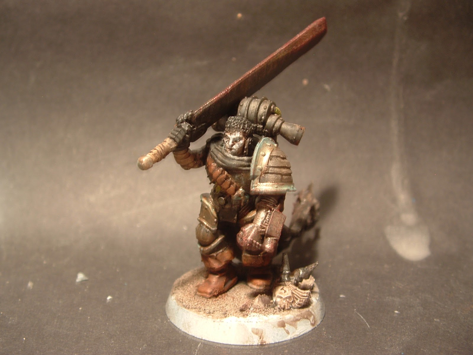 I'm alone with a dream: Kitbashing 40K Guts: time for a miracle?