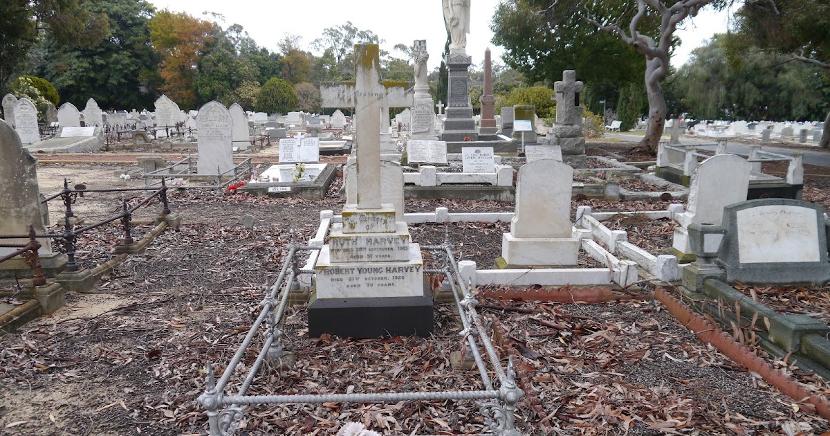 Harvey: Grave at Fremantle Cemetery