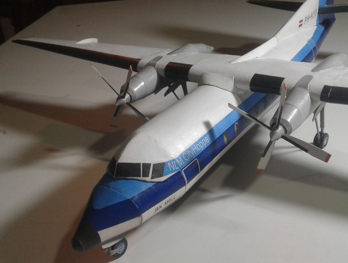 PAPER PLANES: Fokker F27 'Friendship' - rebirth