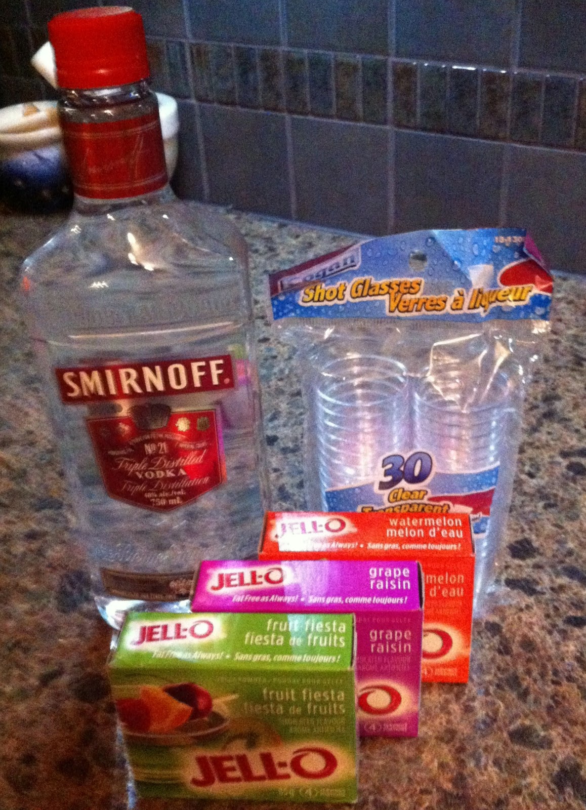 Maple Syrup and Flannel: Jello Shots!