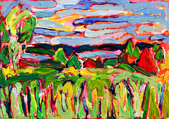 kensington bliss: Expressionist Artist Brenda Clark, Suttons Bay Art ...