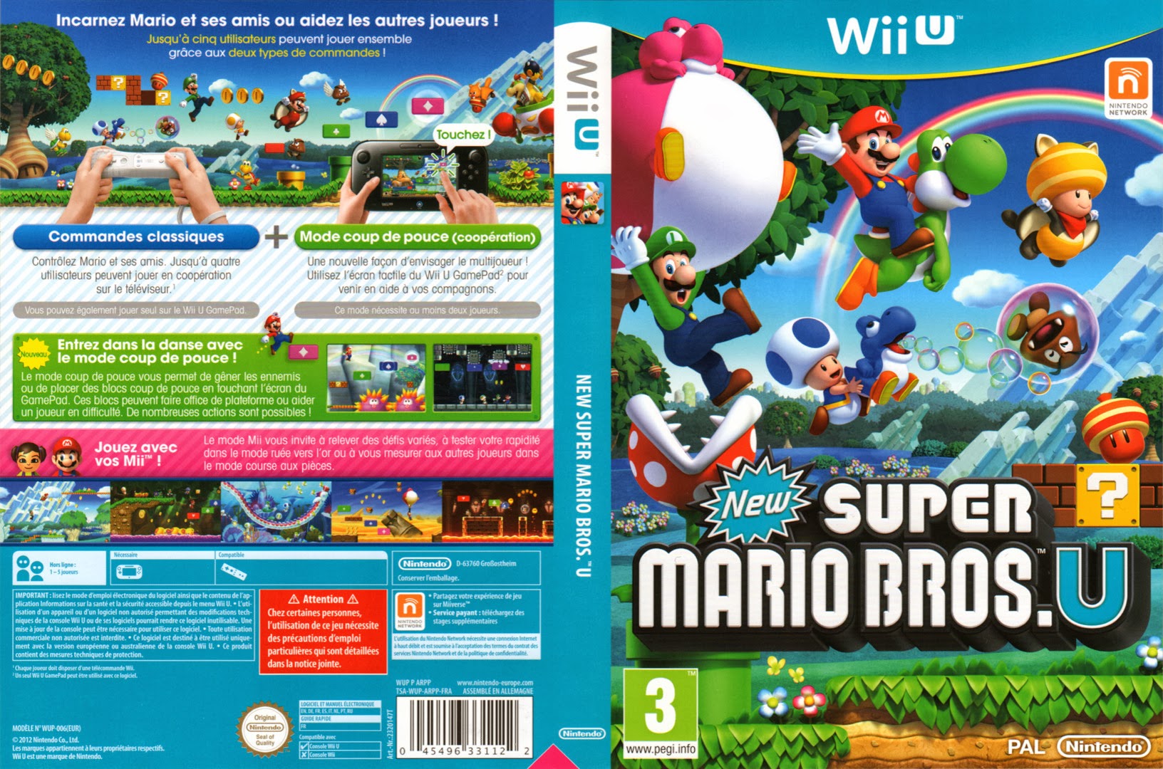 New Super Mario Bros. U - Wii U | Ultra Capas