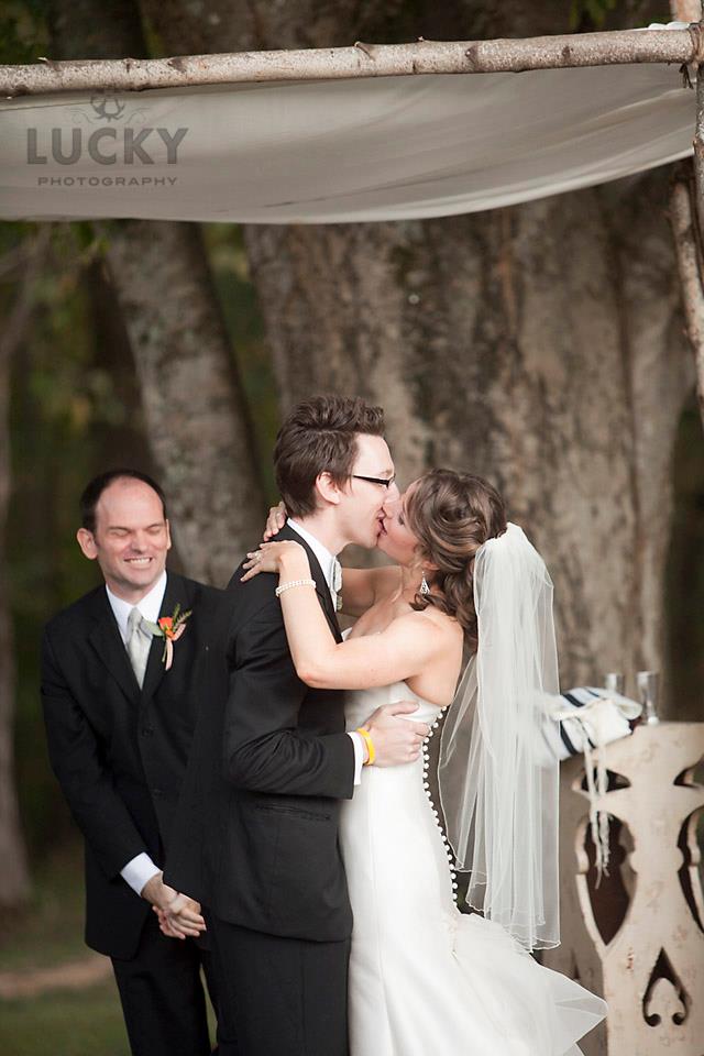 gather: Mairiée Ami Real Wedding: Rebecca and Adam Shiland