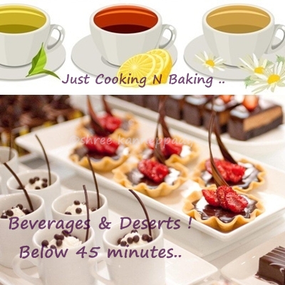 Just Cooking N Baking ....: Event Announcement: Hot Beverages and ...