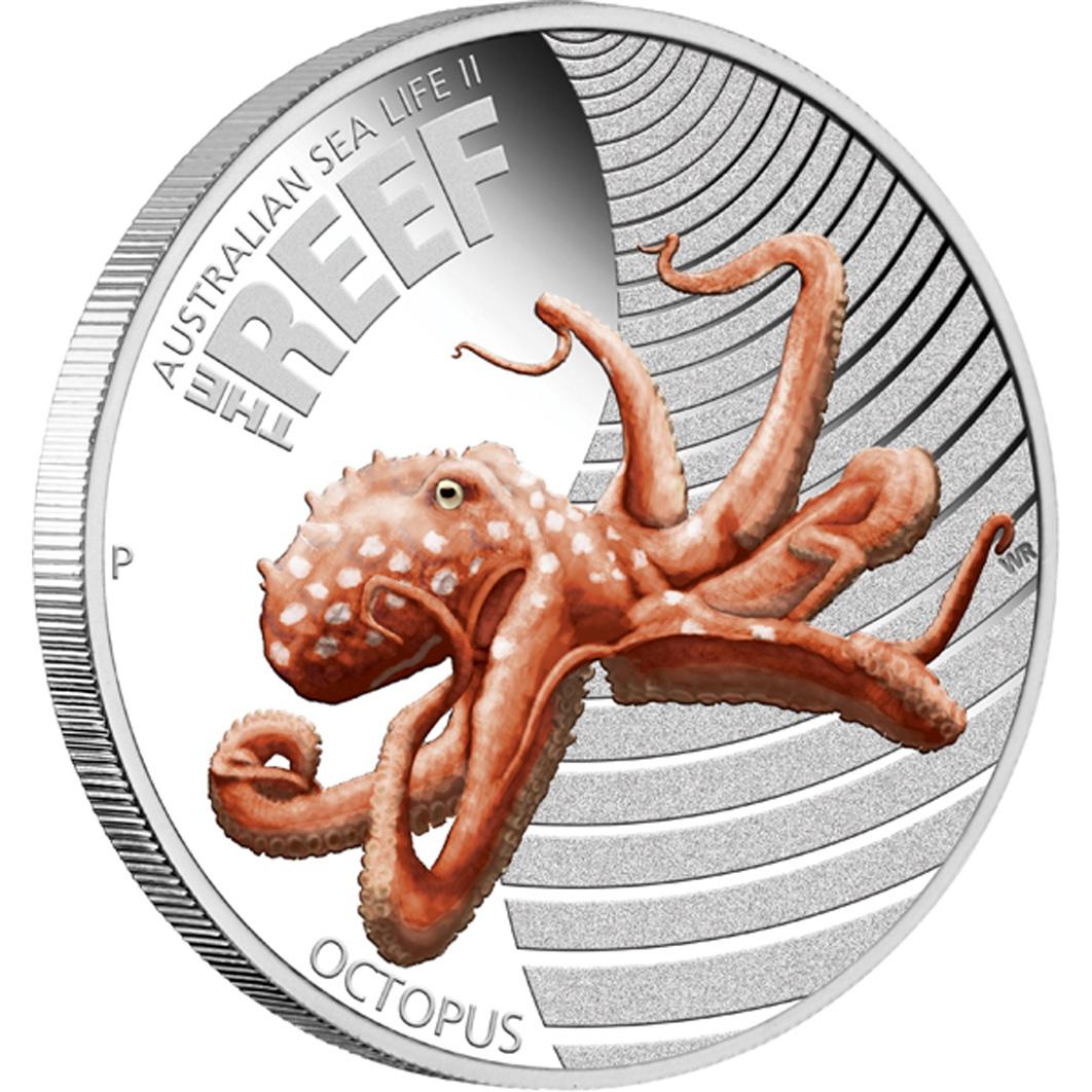 Australia Silver: Australian Sea Life II – The Reef – Octopus 2012 1 ...