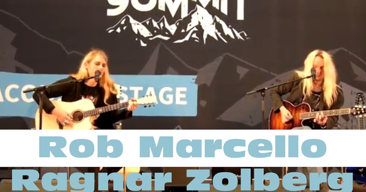 Rob Marcello, Ragnar Zolberg: Performed In Guitar Summit 2017 In Mannheim