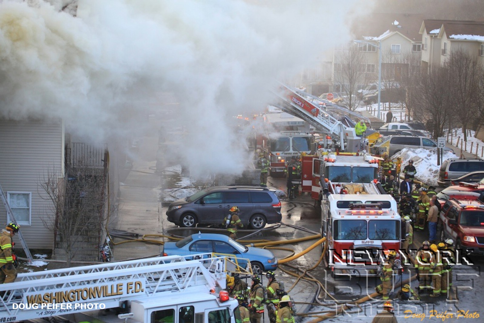 New York Buff Media: Fully Involved Building Fire In Kiryas Joel