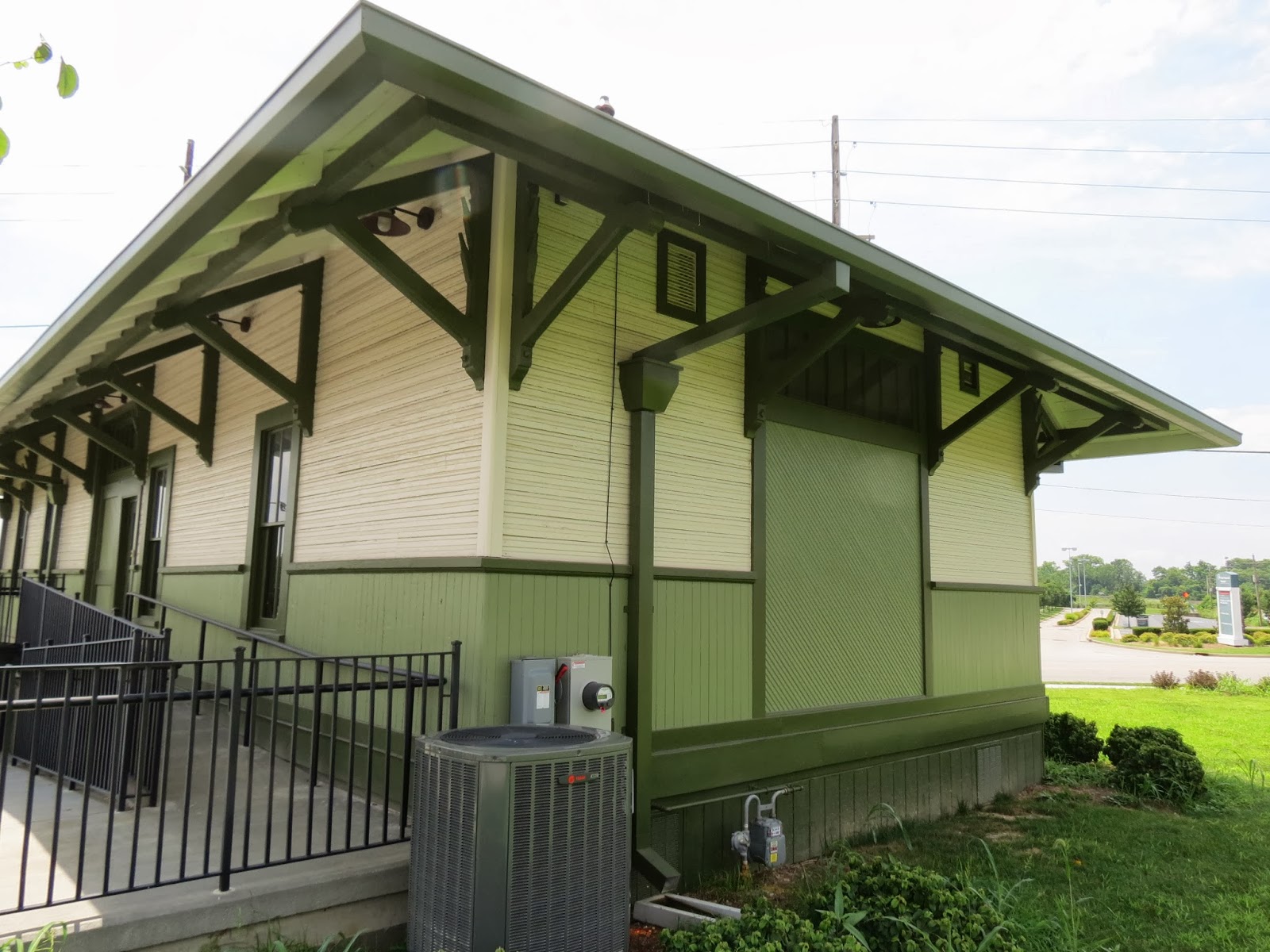 Eerie Indiana: Restored Train Depot, Jeffersonville, Indiana