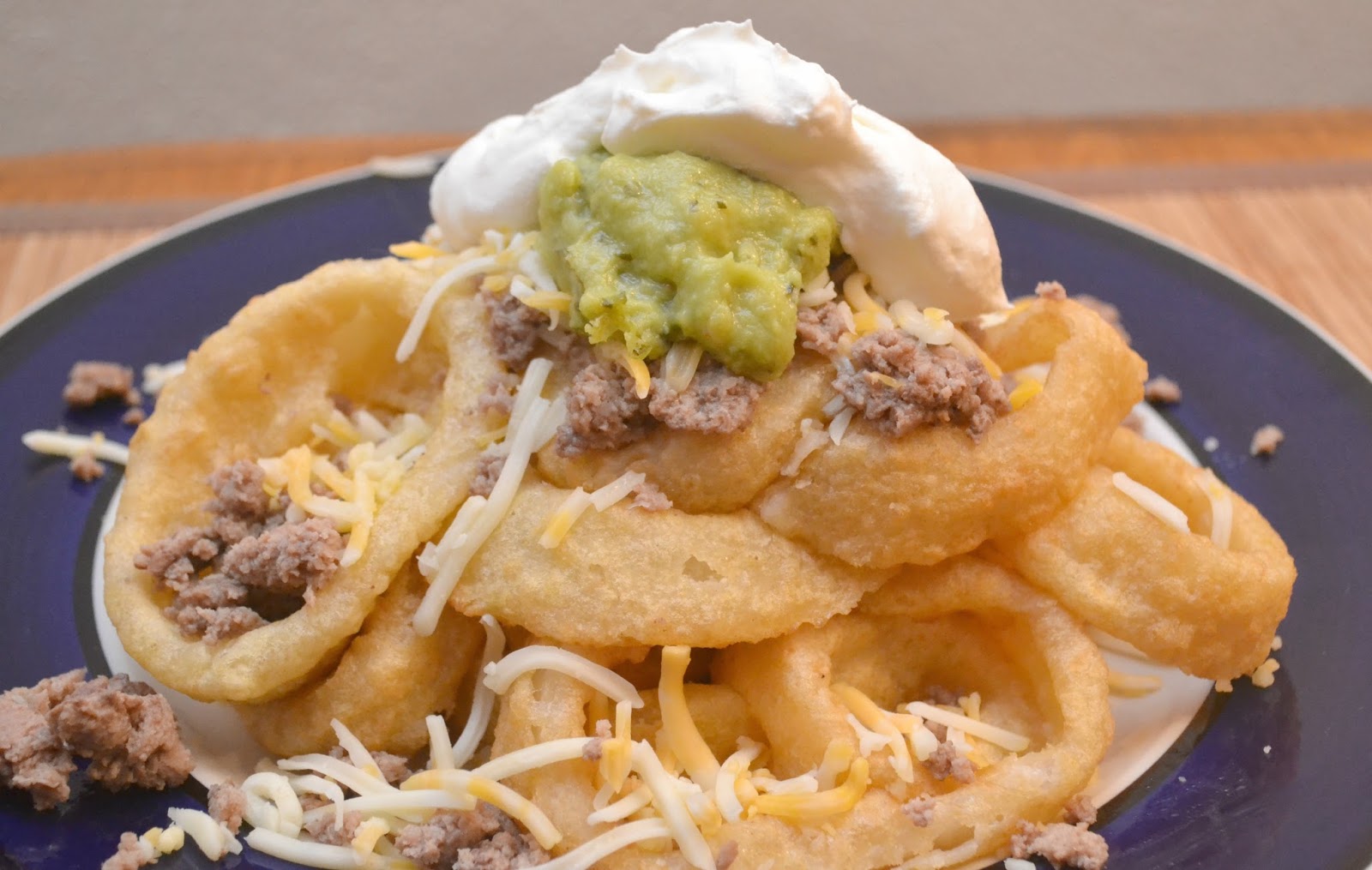 Onion Ring Tower Nachos Supreme - Building Our Story