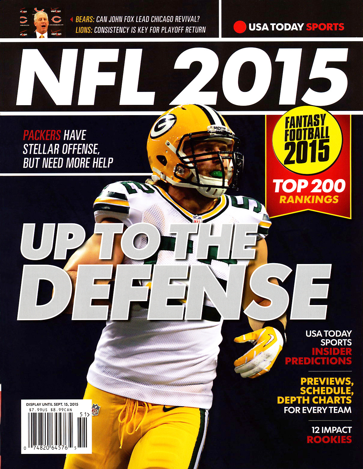 PACKERVILLE, U.S.A.: 2015 NFL Previews