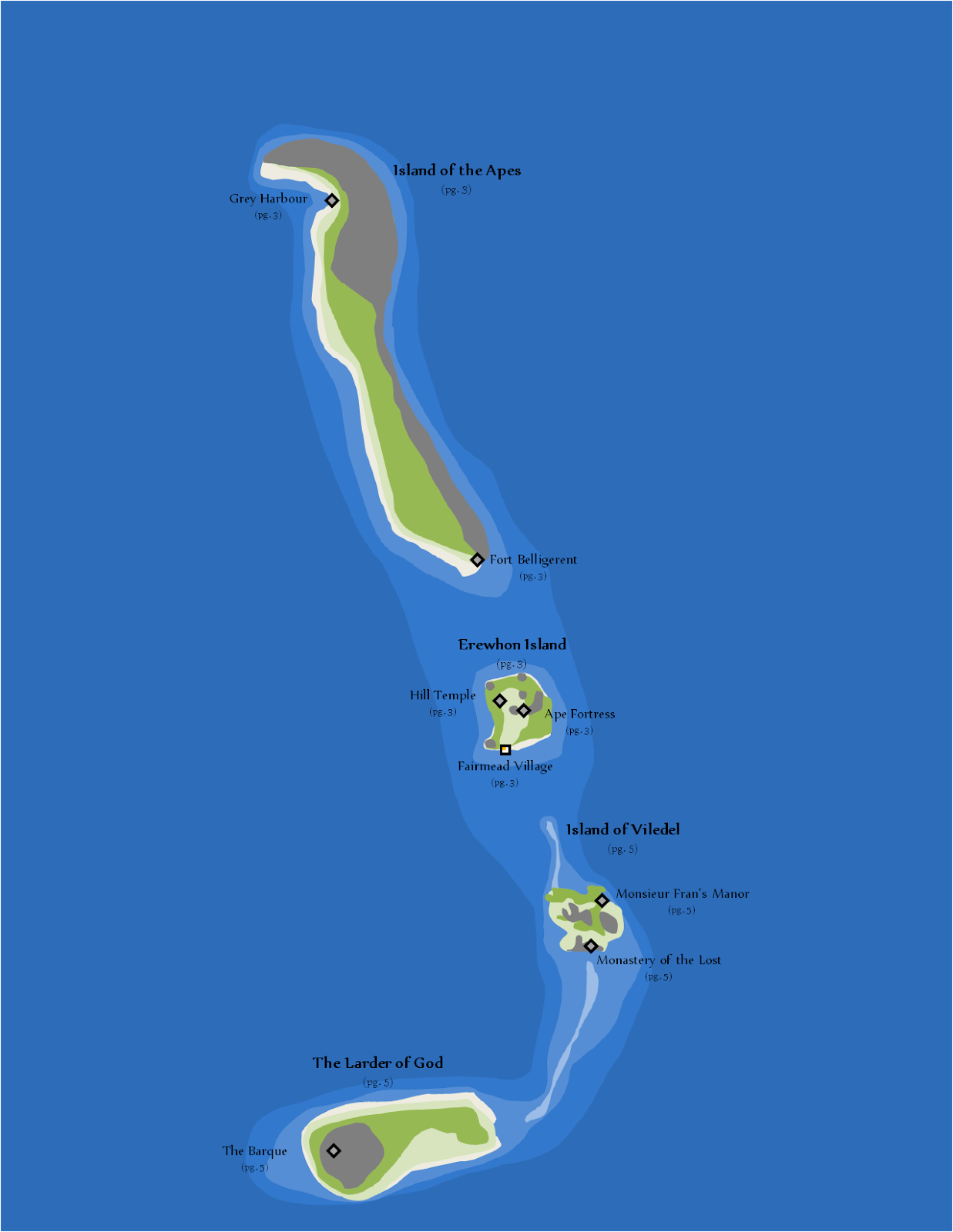 Coins and Scrolls: OSR: Pirate Wavecrawl Maps, Part 2