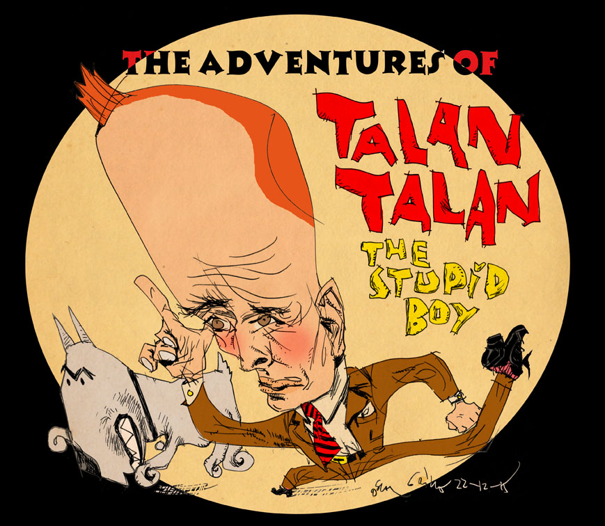 Oscar Grillo: Las aventuras de Talan Talan, el niño estúpido y su perro ...