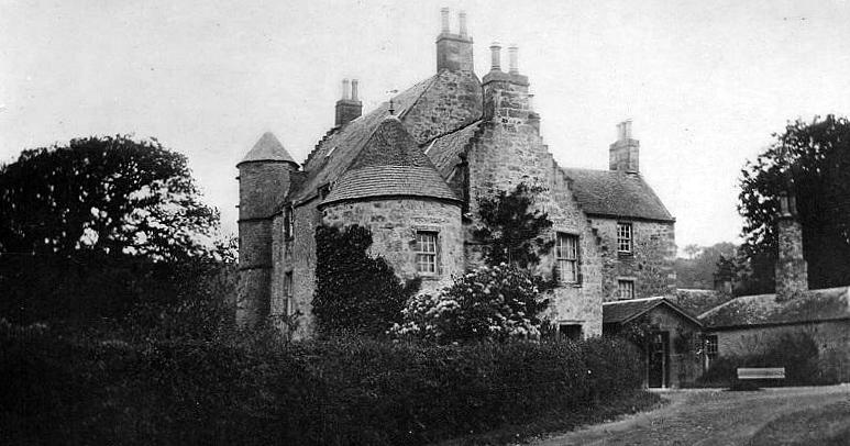 Tour Scotland: Old Photograph Stair House Scotland