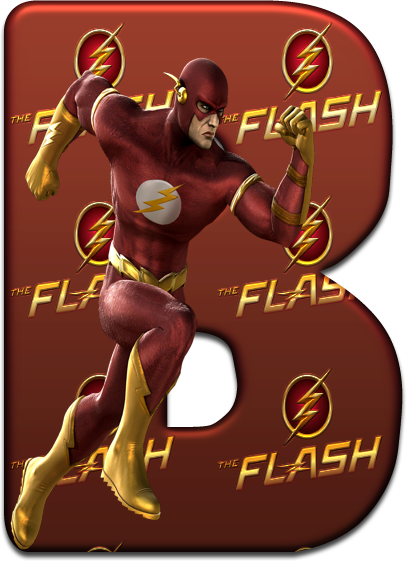Alfabeto Decorativo: Alfabeto - The Flash 1 - PNG - Letras - Maiúsculas ...