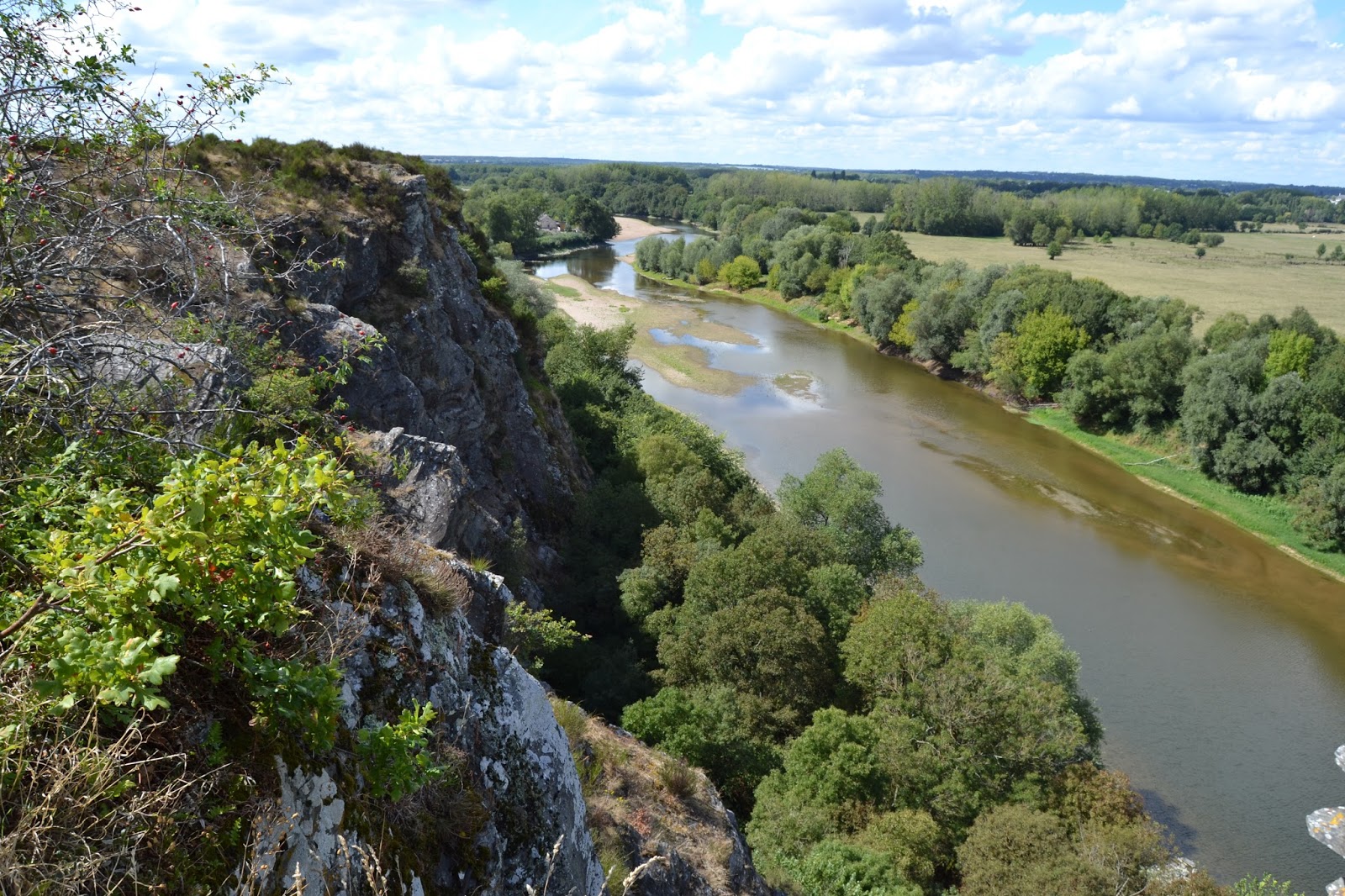 La roche de Mûrs à Mûrs-Erigné