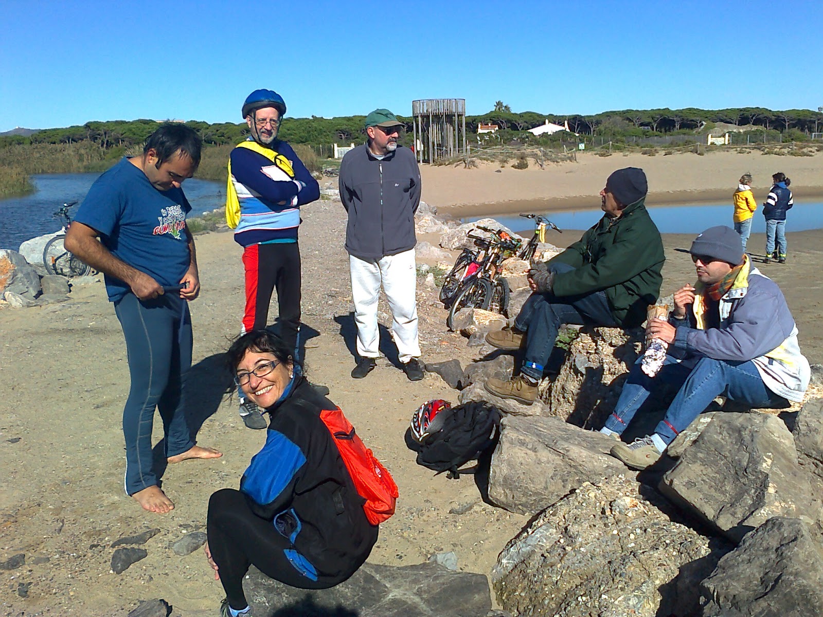 Bici Baix Llobregat: Sortida a la platja del Remolar-Filipines