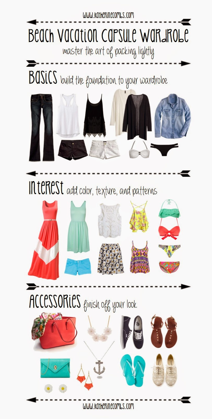 The Litter Box Beach Vacation Capsule Wardrobe
