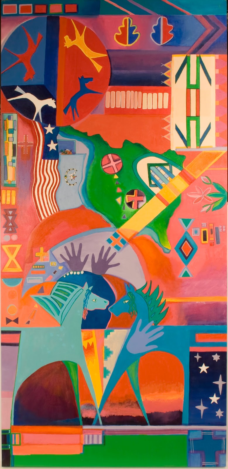 The Ledger Art of Sharron Ahtone Harjo