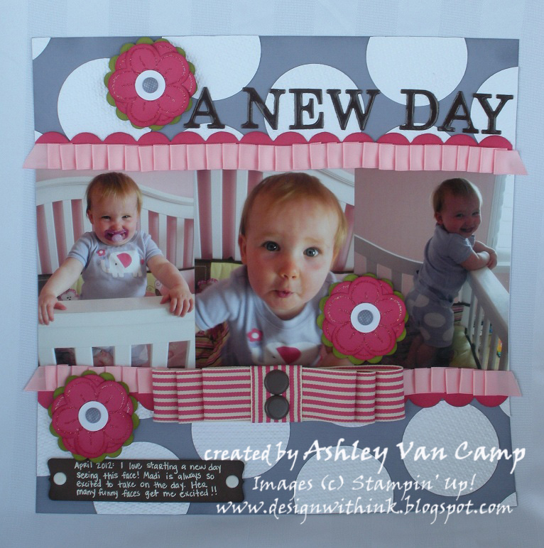 Design With Ink: UnWinning Artisan Award Entry...Scrapbook Page #3