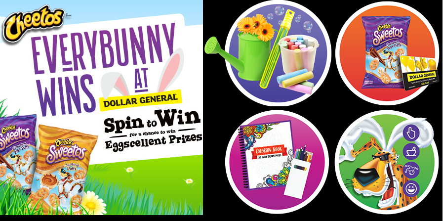Cheetos Easter Prize Pack Giveaway - 2,000 Winners. Prize Packs Include ...