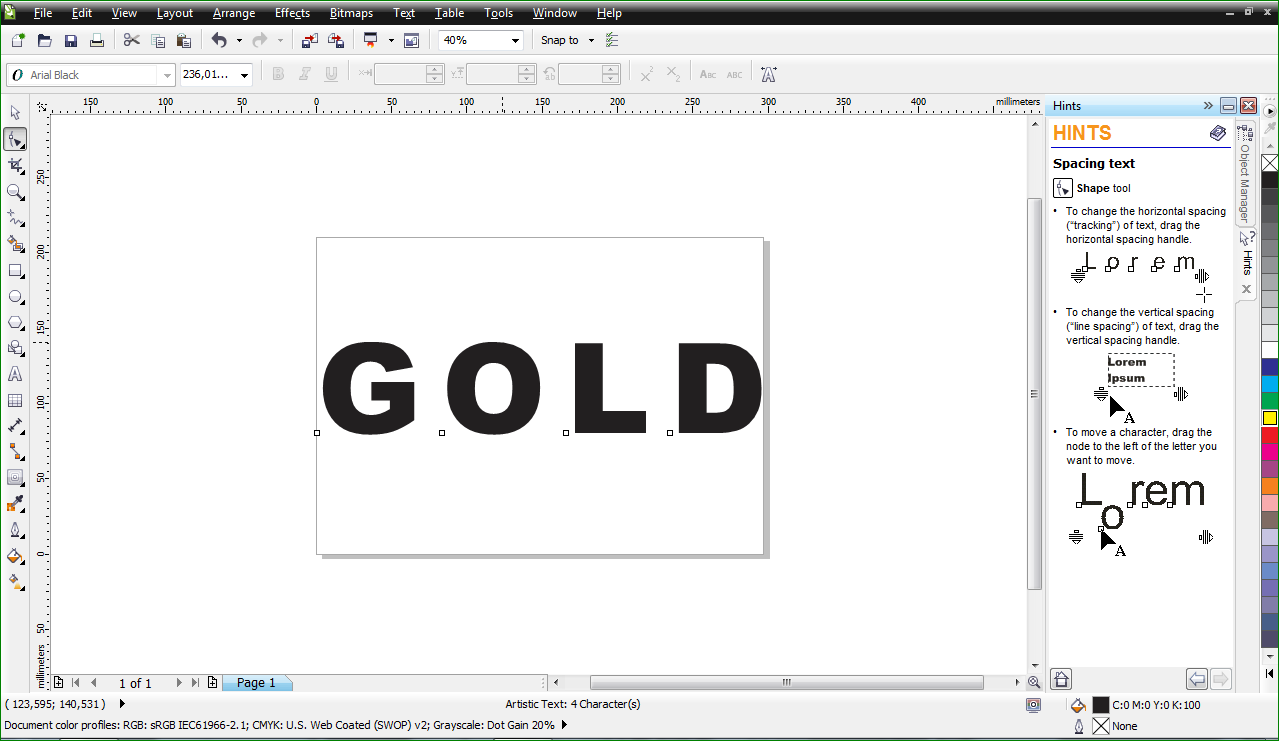Cara Membuat Warna Kuning Emas Di Corel Draw | Ide Perpaduan Warna