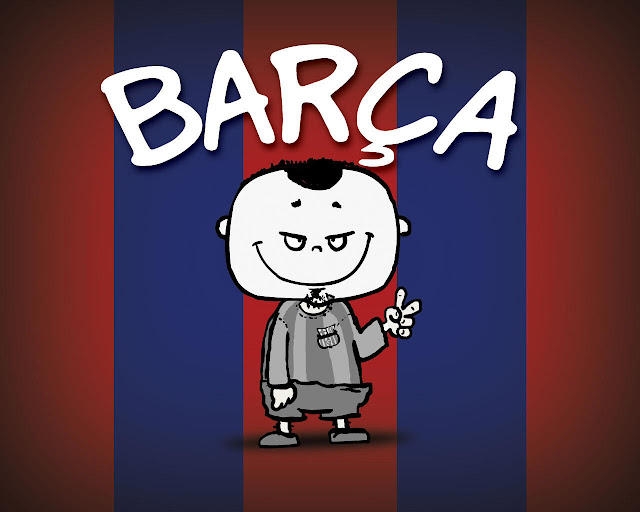 FC Barcelona in Cartoon - Pocong Ngesot 48