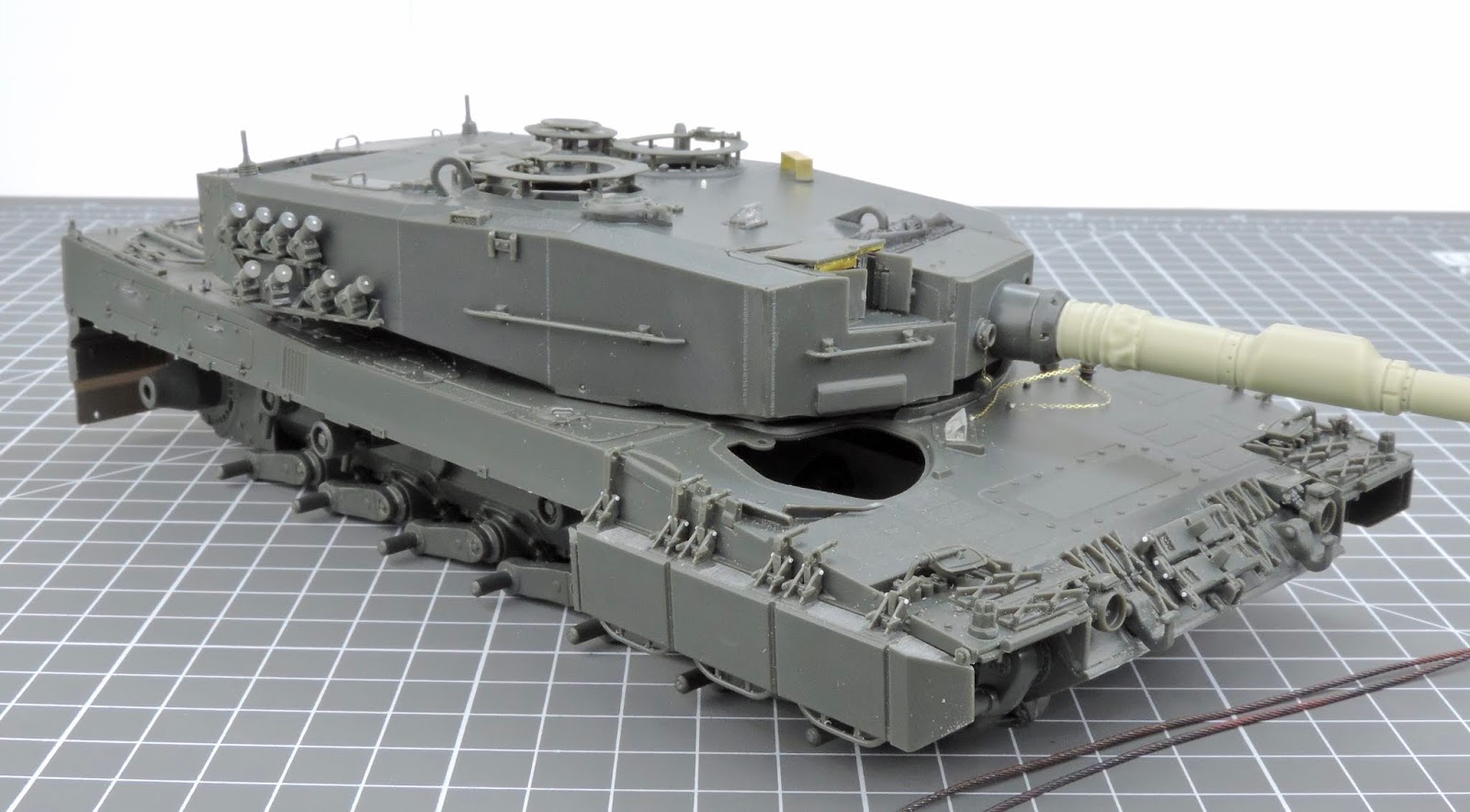 Pete's Model World : Leopard Progress At Last!