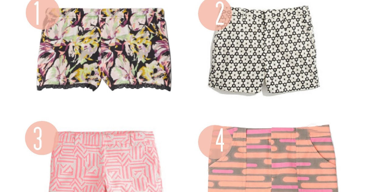 Just B: B Printed: Graphic shorts