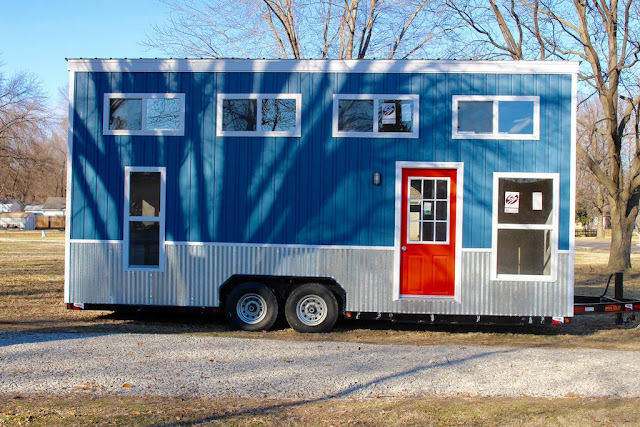 TINY HOUSE TOWN: The Mini Mansion Relax Shack (273 Sq Ft)