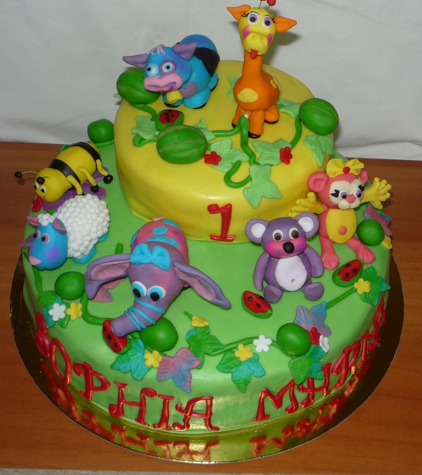 Torturi pentru copii in Constanta: Tort tematic 'Gigglebellies'