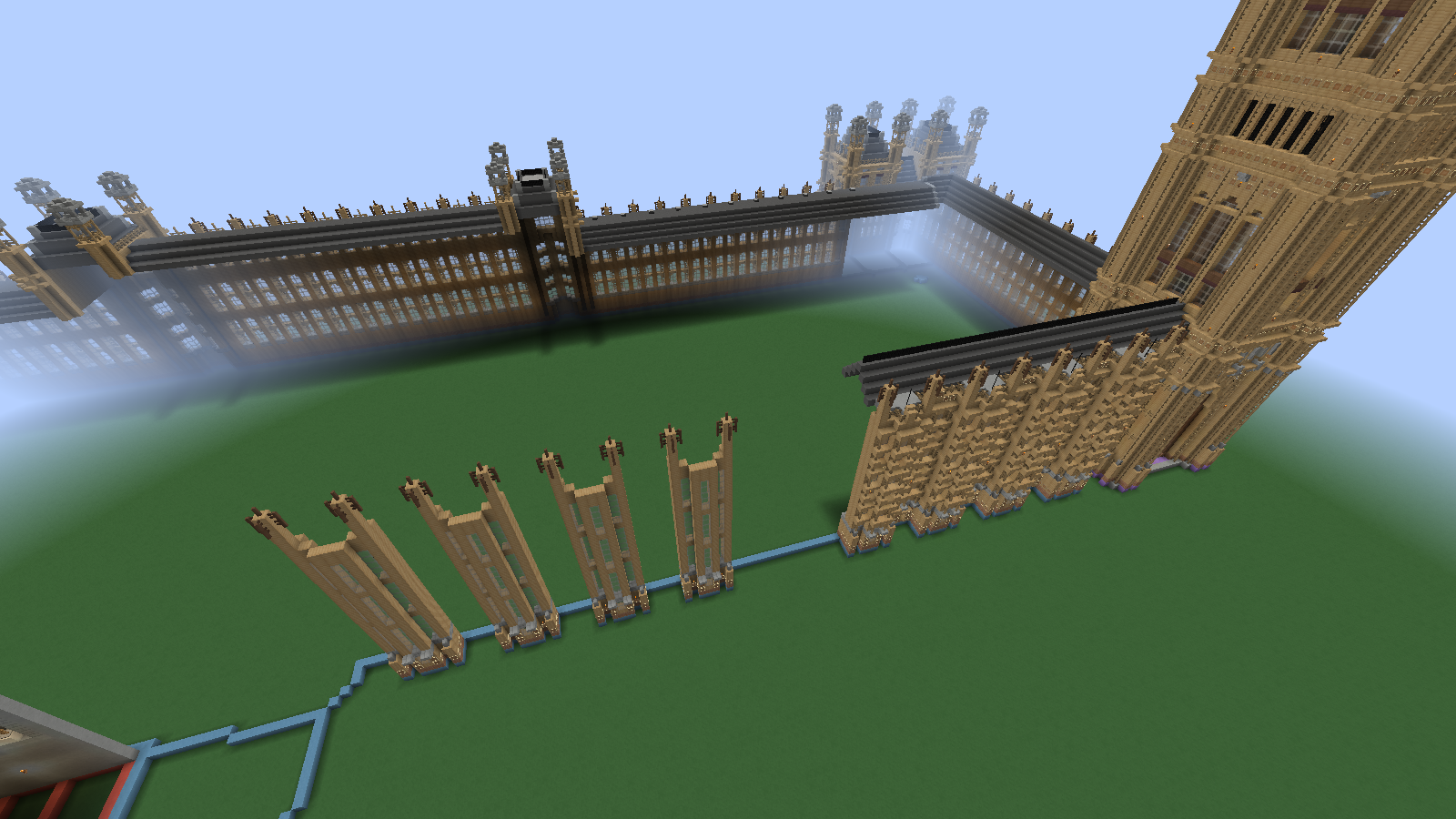 MINECRAFT ARCHITECTURE: Palace of Westminster: 4# Avanzando y 500 ...