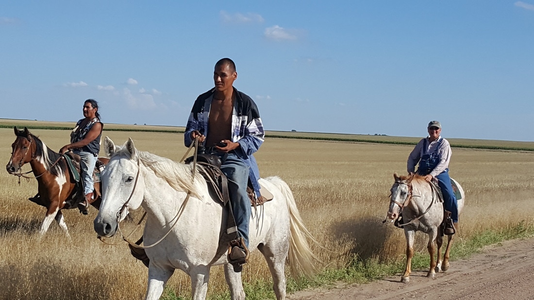 White Wolf : Horseback riders set out from Colorado to help Native ...