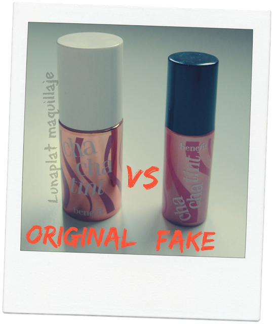 Lunaplat maquillaje: ORIGINAL VS FAKE: CHA CHA TINT DE BENEFIT