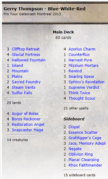 Magic La Vall: Reckoner Control de Gerry Thompson en el Top 8 del Pro ...
