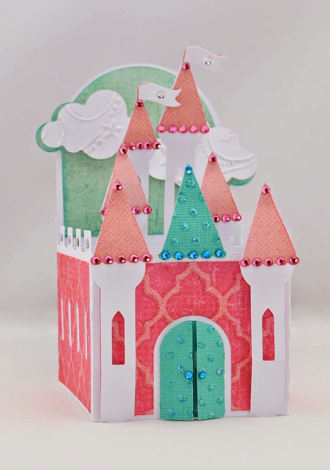 Princess Castle Box Card | The Pink Envelope