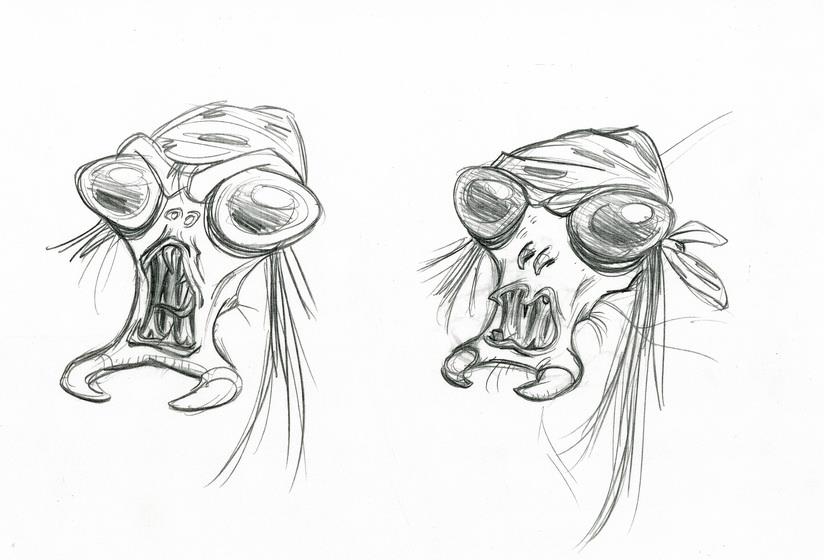 Living Lines Library: Treasure Planet (2002) - Character Design