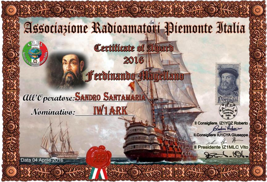 IW1ARK: ARPI ITALIA