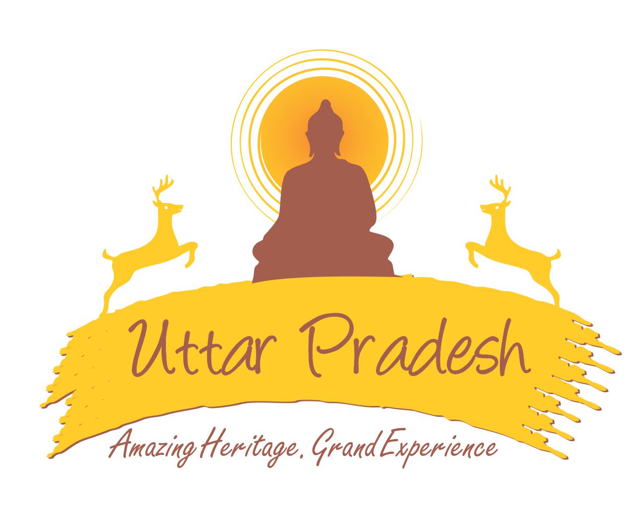 DESH RAJ: UP Tourism Logo