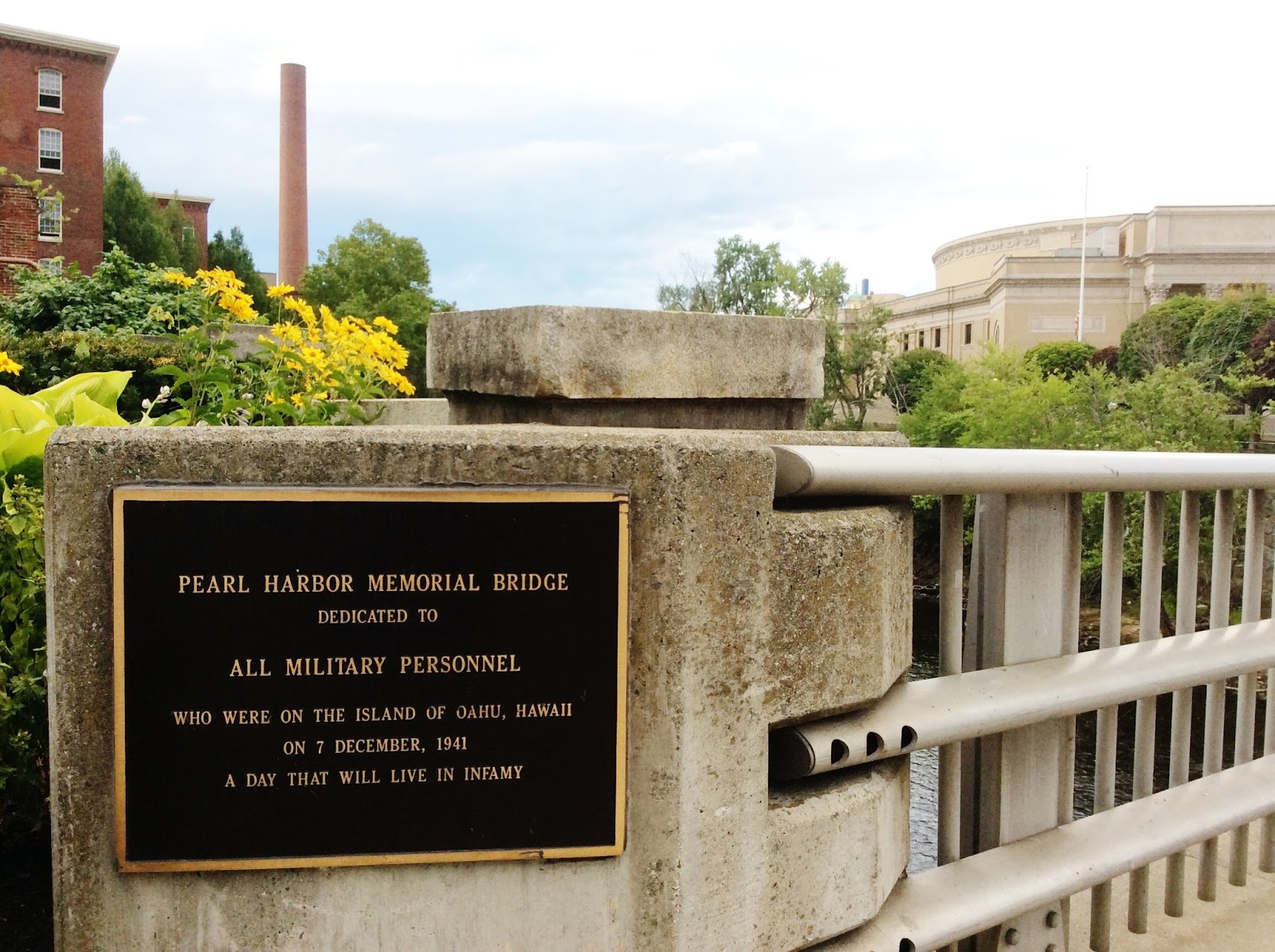Life From The Roots: Pearl Harbor Memorial Bridge, Lowell, Massachusetts