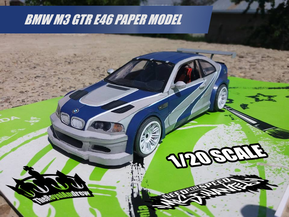 The Royal's Papercrafts Store: BMW M3 GTR E46 1/20