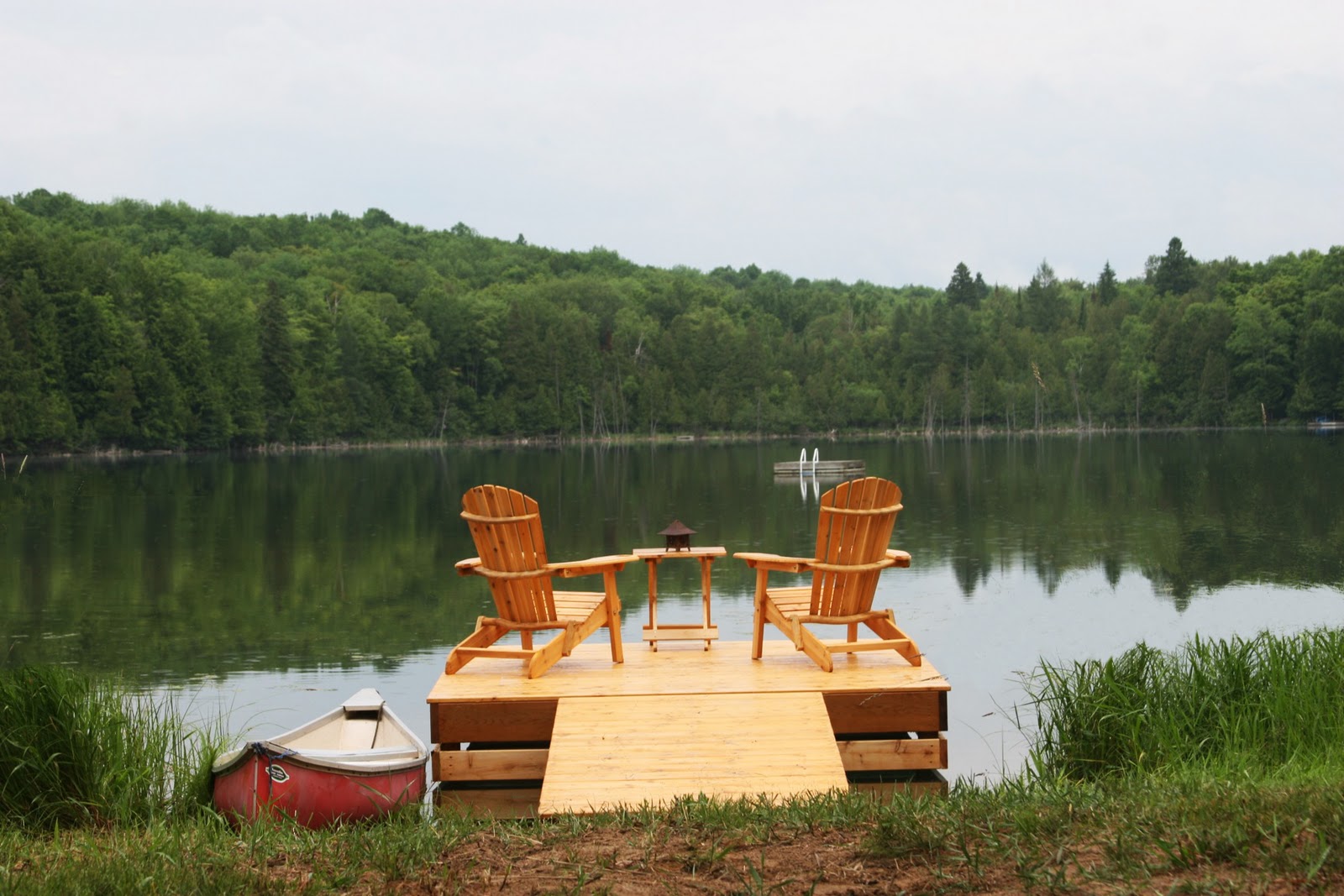 vader lake cottage: dock
