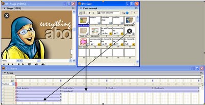 Create projector adobe director script - opmgroup