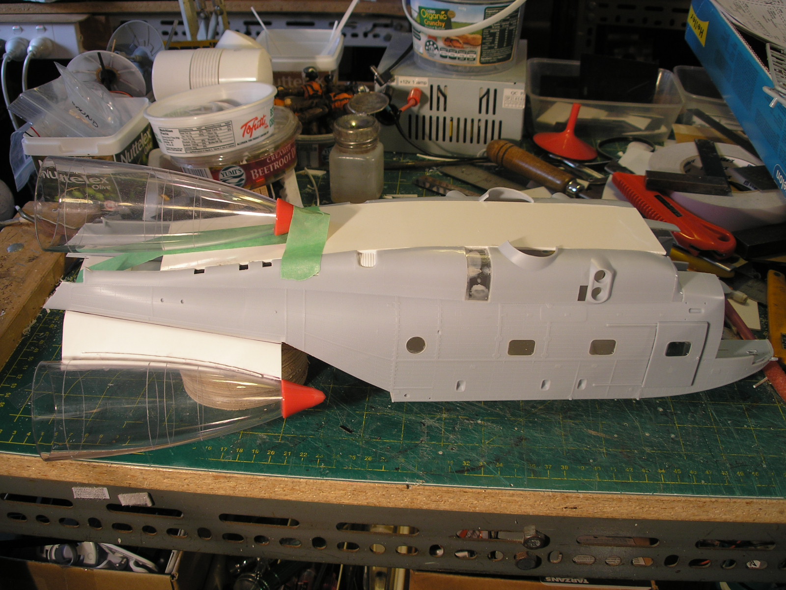 RC Sci Fi: Kit Bash Shuttlecraft part 1
