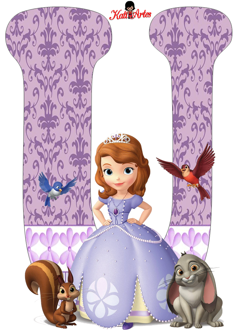 Alfabeto de Princesa Sofía. - Oh my Alfabetos!