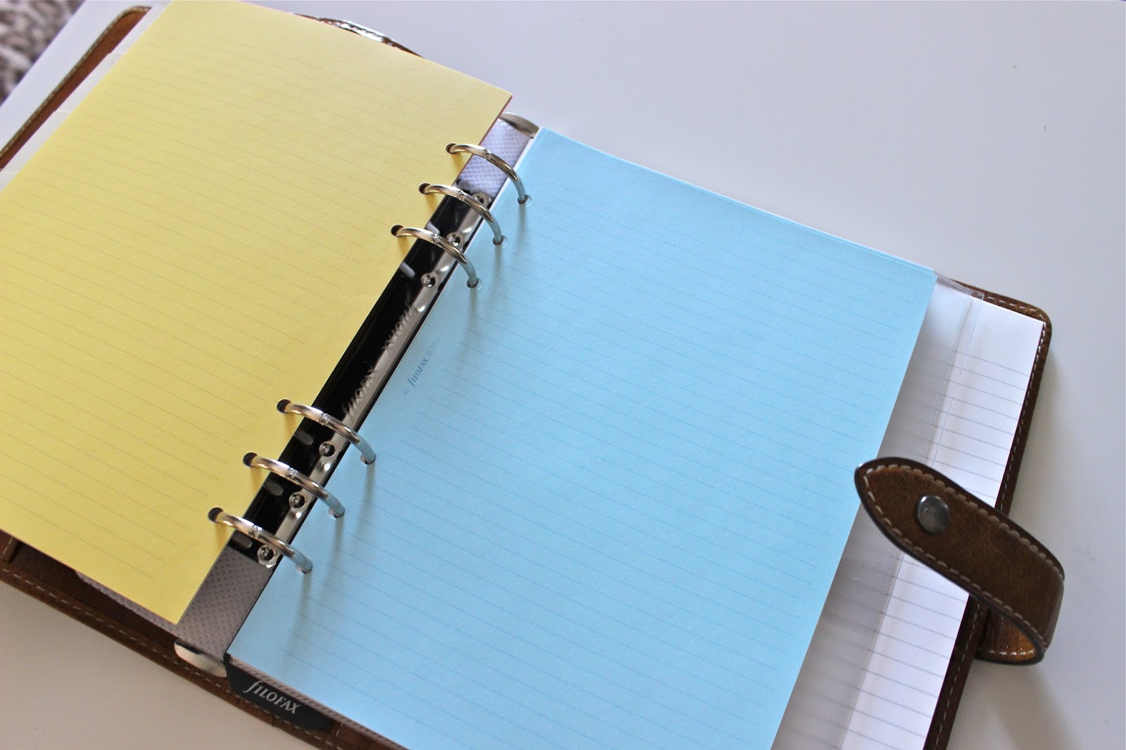 Love So Electric : Filofax Ochre Malden A5 Review