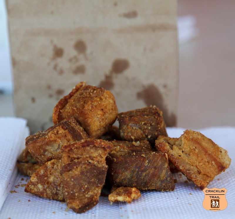 The Cracklin Trail: Hog Tails' Pork Cracklin - Fifth Ward, LA